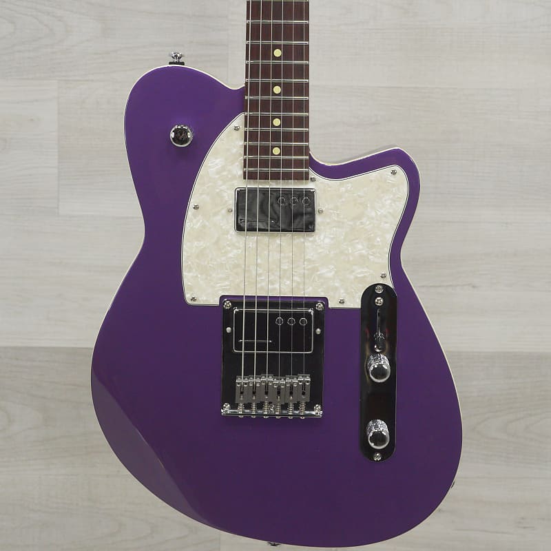 Reverend Crosscut Electric Guitar - Italian Purple | Reverb