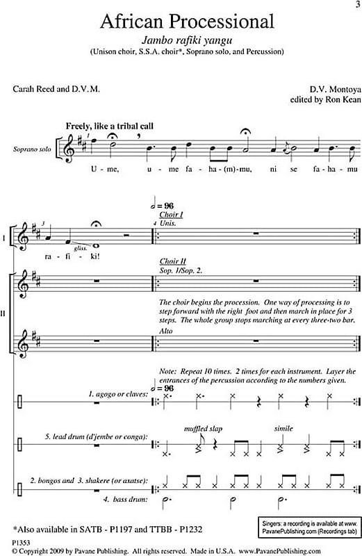 African Processional | Reverb