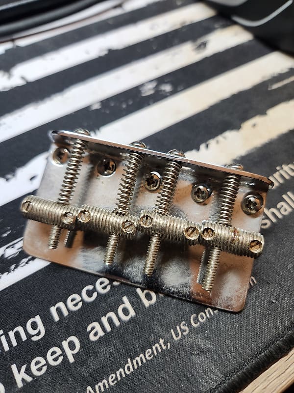 GOTOH VTB-4 Aged Relic Bass Bridge for Fender style Precision | Reverb