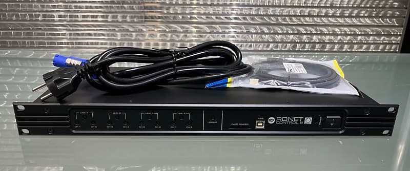 RCF RDNET Control 8 Outpost Master Unit Black Touring Gear | Reverb