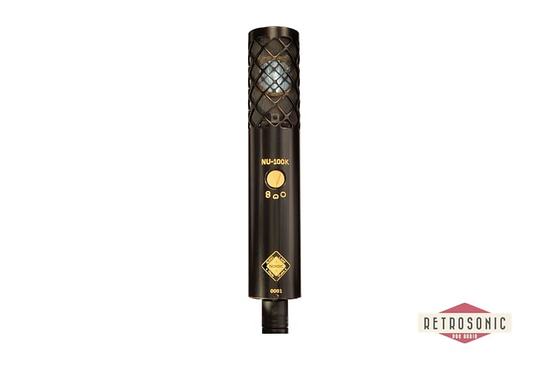 Nordic Audio Labs NU-100-K Black 3-Pattern Studio Condenser | Reverb