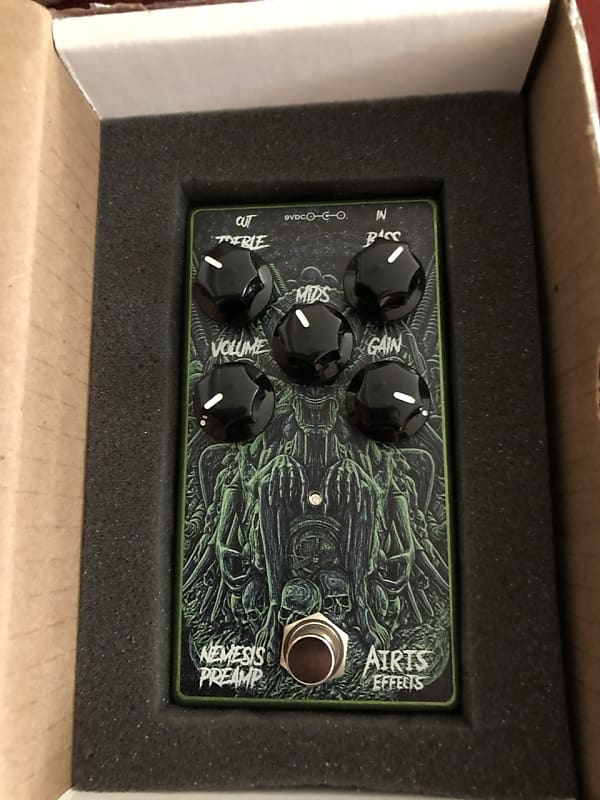 Airis Effects Nemesis Preamp 2017-2018 - Metallic Green w/ | Reverb