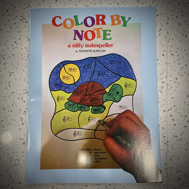 Alfred Color by Note - A Nifty Notespeller | Reverb