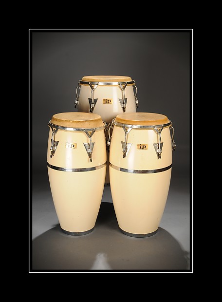 LP 3-Piece Conga Set 1978 White | Reverb