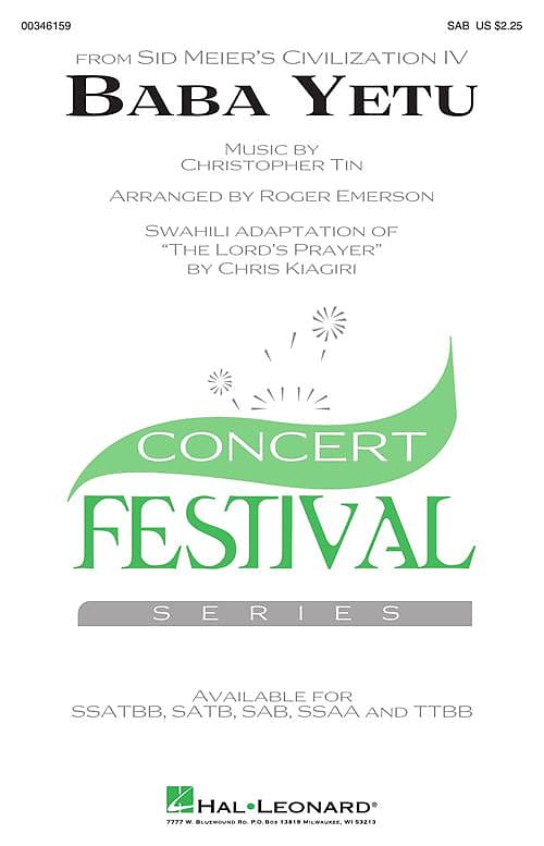 Baba Yetu Sab Christopher Tin | Reverb