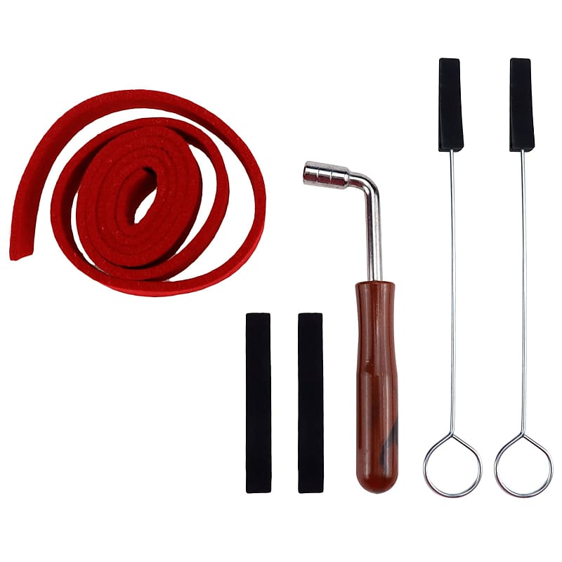 6Pcs Piano Tuner Kit Including Tuning Wrench Hammer, Piano | Reverb