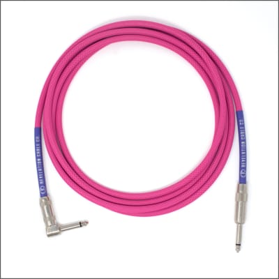 Revelation Cable Co. - Pinkurple - 15ft Straight to | Reverb Canada
