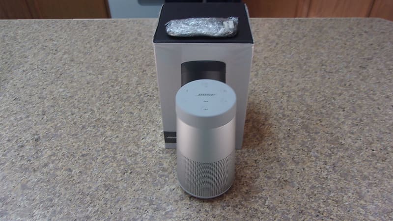 Mint Silver Bose Revolve II Bluetooth Speaker/ Box | Reverb