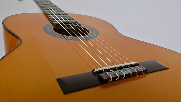 Amalio Burguet 1F Flamenco Guitar with case | Reverb