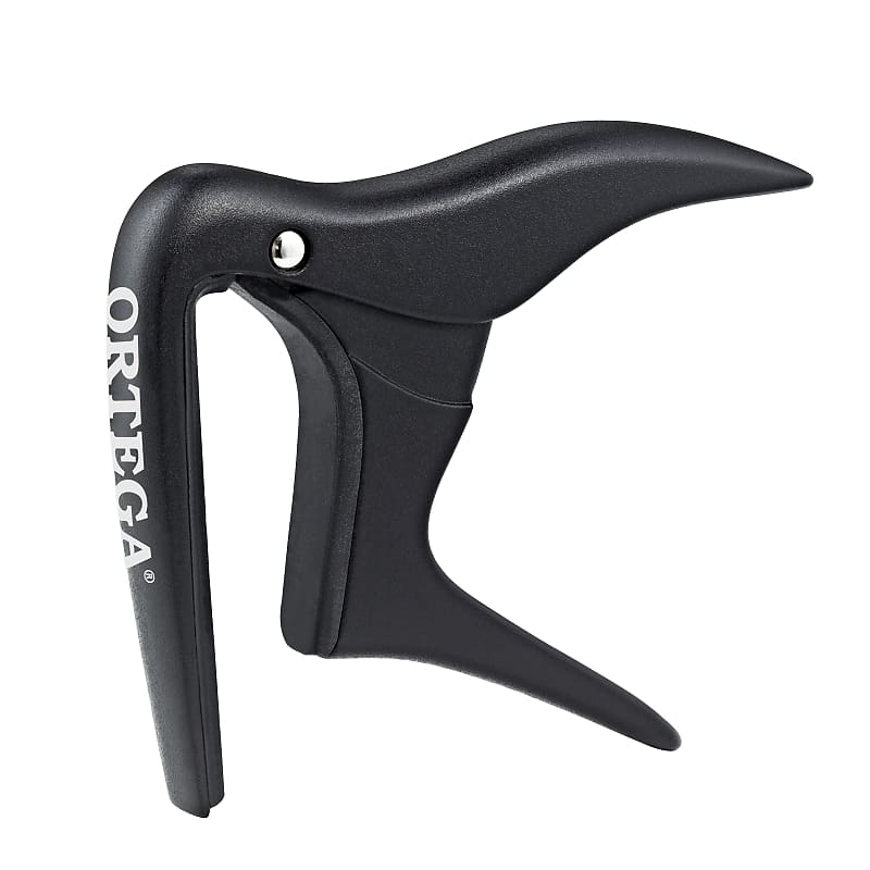 Ortega OCAPO-SBK Capodaster Classic Satin Black - Capo | Reverb