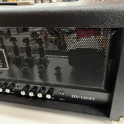 Crate BV-120H Tube Amplifier Head Blue Voodoo New Tung-Sol | Reverb