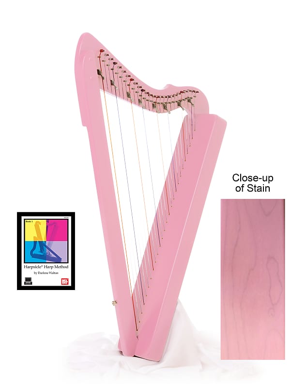 Sharpsicle Harp w/ Book & DVD - Pink | Reverb