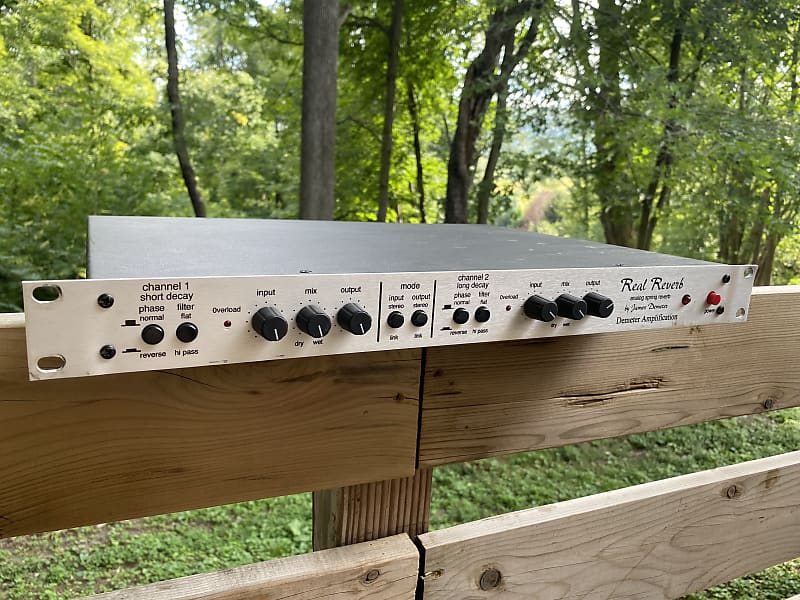 Demeter Real Reverb rack mount stereo analog spring reverb | Reverb