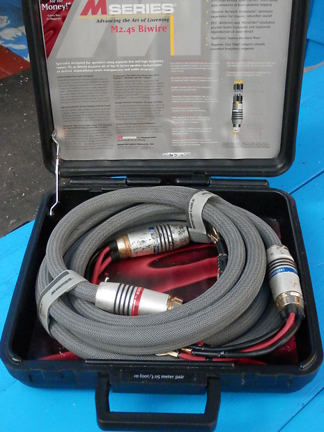 Pair of 10ft High-End Audiophile M2.4s Biwire Speaker Cables | Reverb