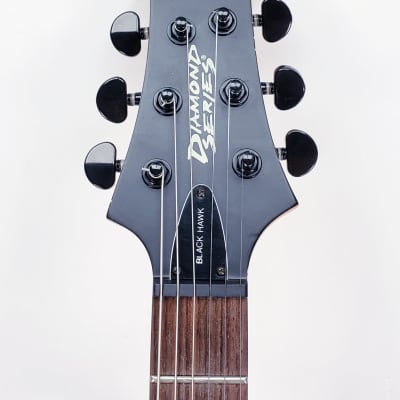 Schecter Diamond Series Black Hawk Matte Black Electric | Reverb