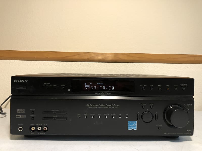 Sony STR-DE598 Receiver HiFi Stereo 6.1 Channel Vintage Home | Reverb
