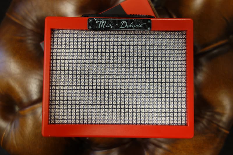 Fender Mini Deluxe Amp Red | Reverb