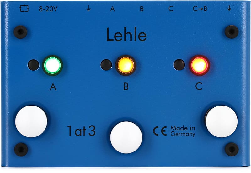 Lehle 1at3 SGoS 3 Amp Switcher Pedal (2-pack) Bundle | Reverb