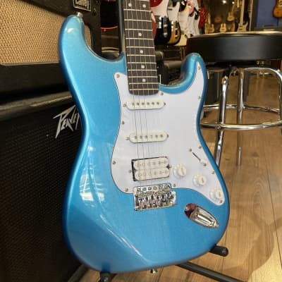 Aria Pro II RS Classic 80's - Metallic Blue / Teal - | Reverb UK