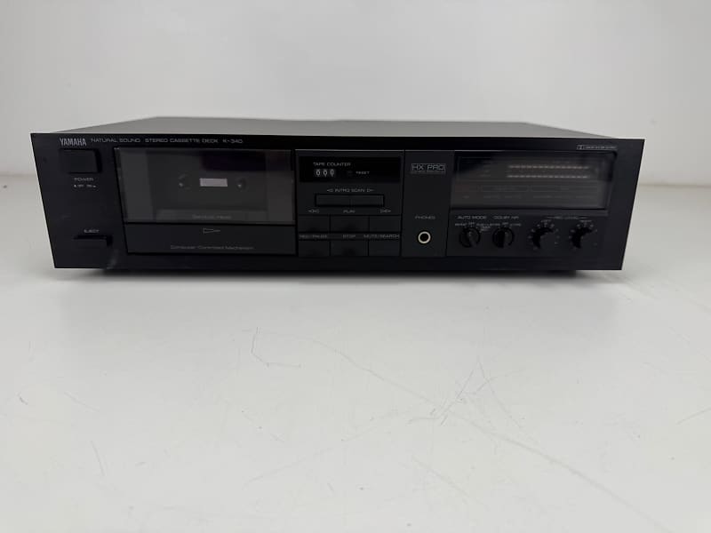 Yamaha K-340 Natural Sound Cassette Deck - New Belts | Reverb