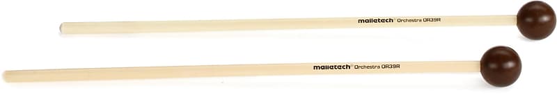 Malletech OR39R Orchestral Series Xylophone Mallets - Brown | Reverb
