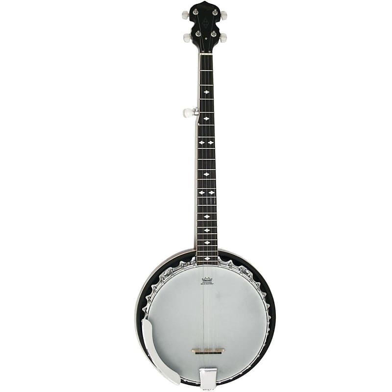 Stagg Deluxe 5 String Bluegrass Banjo W/Resonator & 30 | Reverb