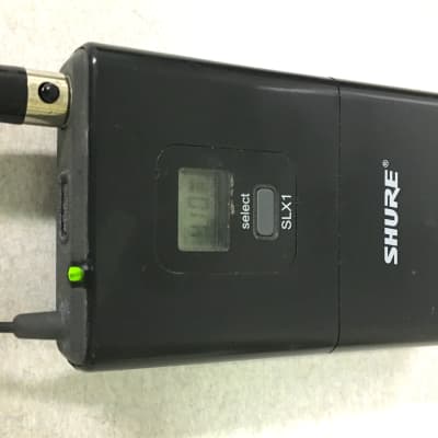 Shure SLX4 & SLX1 complete wireless system, H5 518-542 MHZ | Reverb