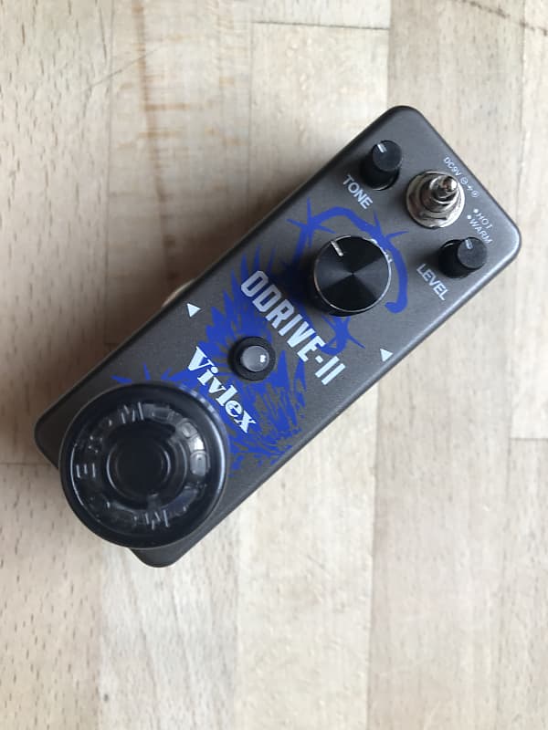 VIVLEX ODRIVE II 2020-22 - grey/blue metallic mini pedal | Reverb UK