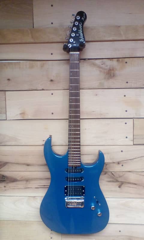 Washburn X Series Super Strat Blue | Reverb