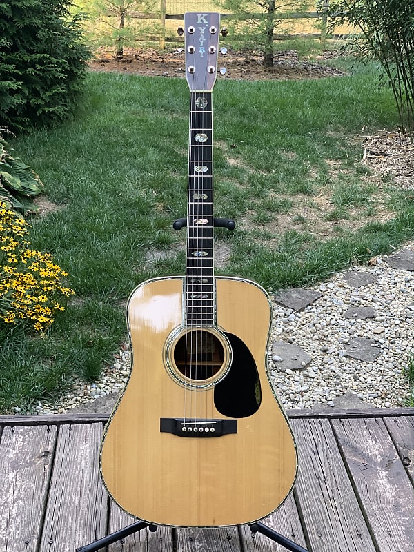 K. Yairi YW-1000 1976 6 String Acoustic Guitar | Reverb