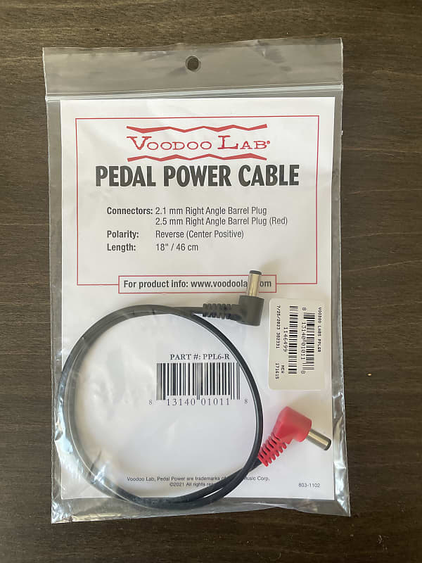 Voodoo Lab PPL6-R 2.1mm to 2.5mm Reverse Polarity | Reverb