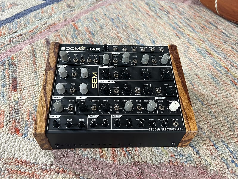Studio Electronics Boomstar SEM V2 Desktop Analog Synth 2010s | Reverb