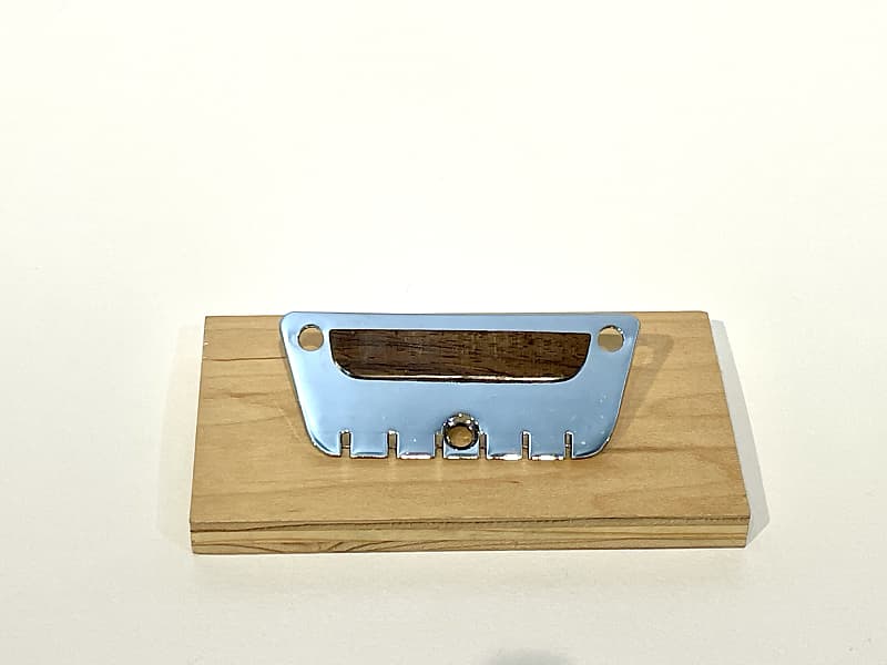 Danelectro/ Silvertone Reproduction bridge 2000’s - Chrome | Reverb