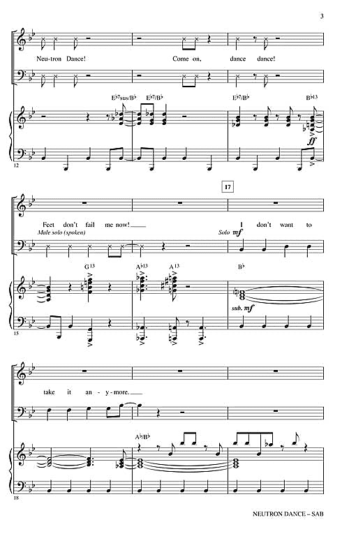 Neutron Dance Pop Choral Series Sab Pointer Sisters | Reverb