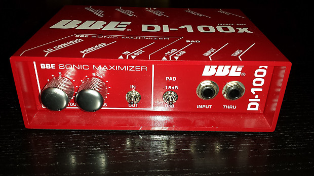 BBE DI-100X Active Direct Box | Reverb