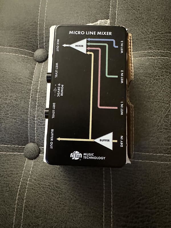RJM Music Technology Micro Line Mixer | Reverb