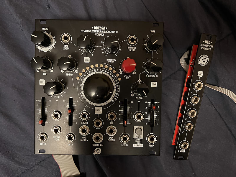 Xaoc Devices Odessa with Hel Expander and black and silver | Reverb