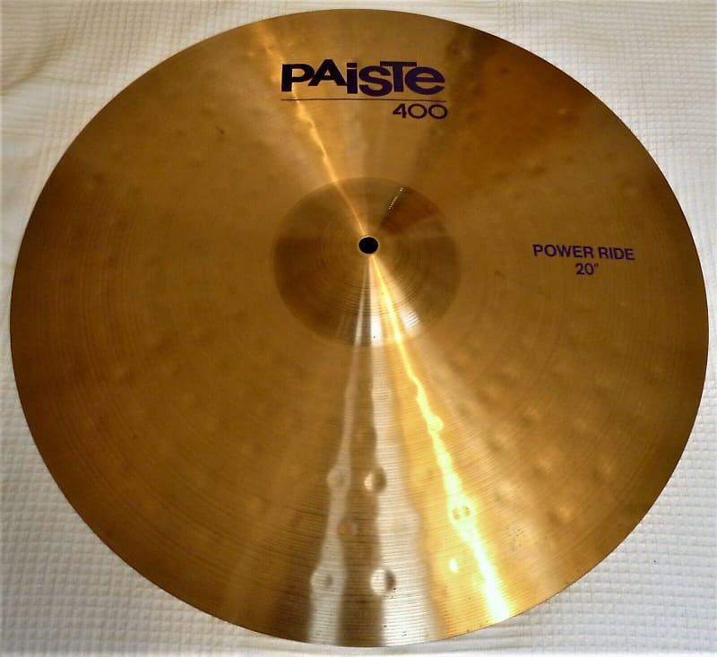 Paiste "400" Power Ride 20" | Reverb