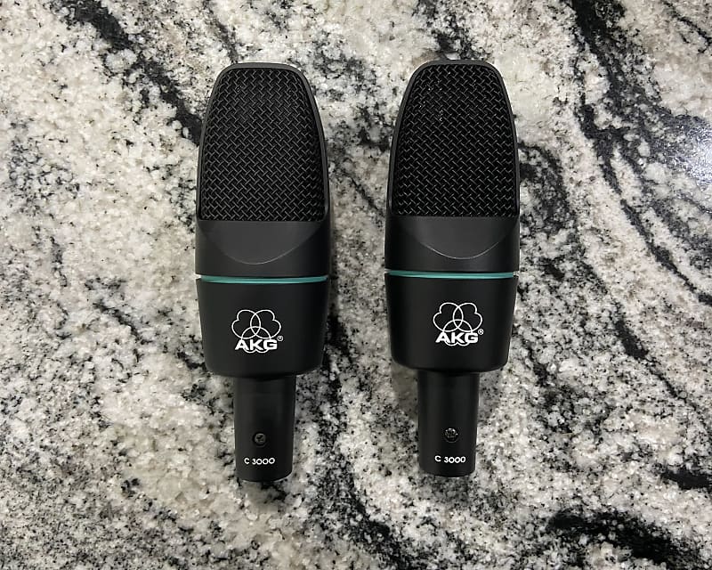 AKG C3000 Cardioid Condenser Microphones | Reverb
