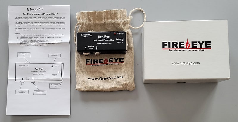 Fire-Eye Dee Eye preamp | Reverb