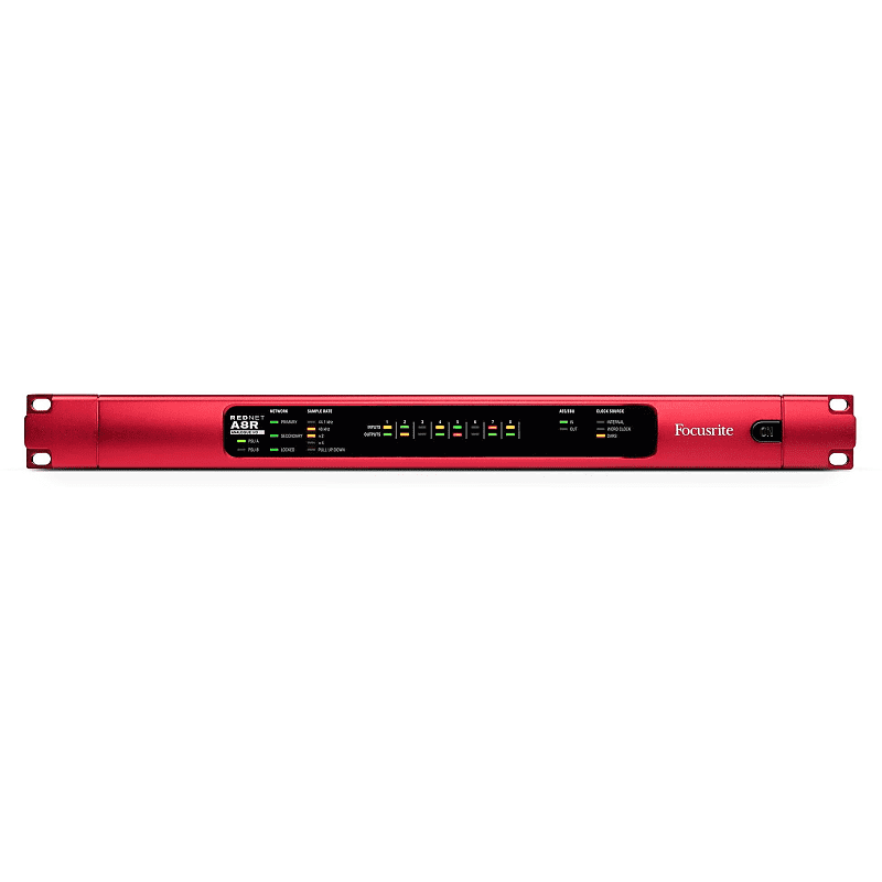 Focusrite RedNet A8R Dante Audio Interface | Reverb