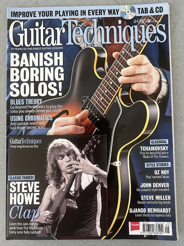 Guitar Techniques Steve Howe Oz Noy 2015 - Multi | Reverb UK