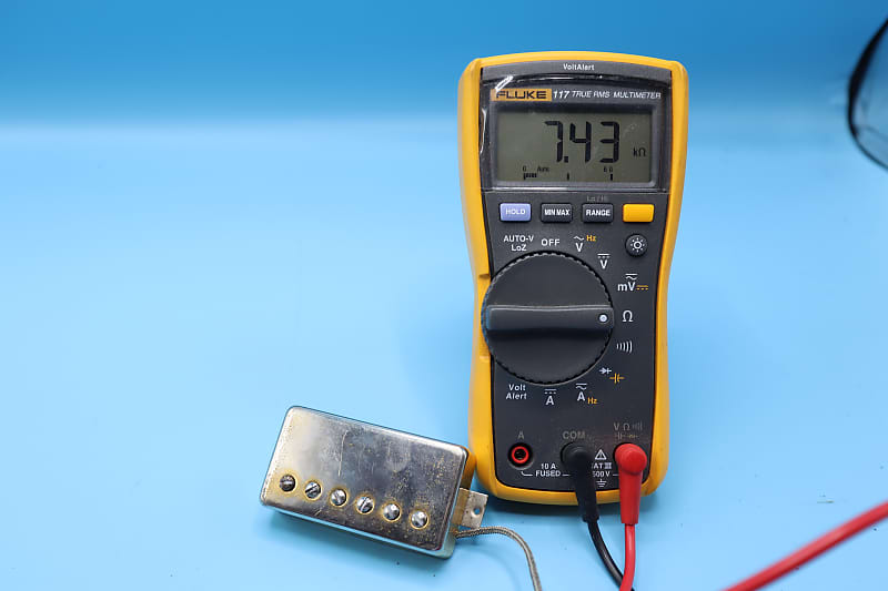 Gibson Tim Shaw USA Patent PAF Humbucker Pickup Gold Worn | Reverb