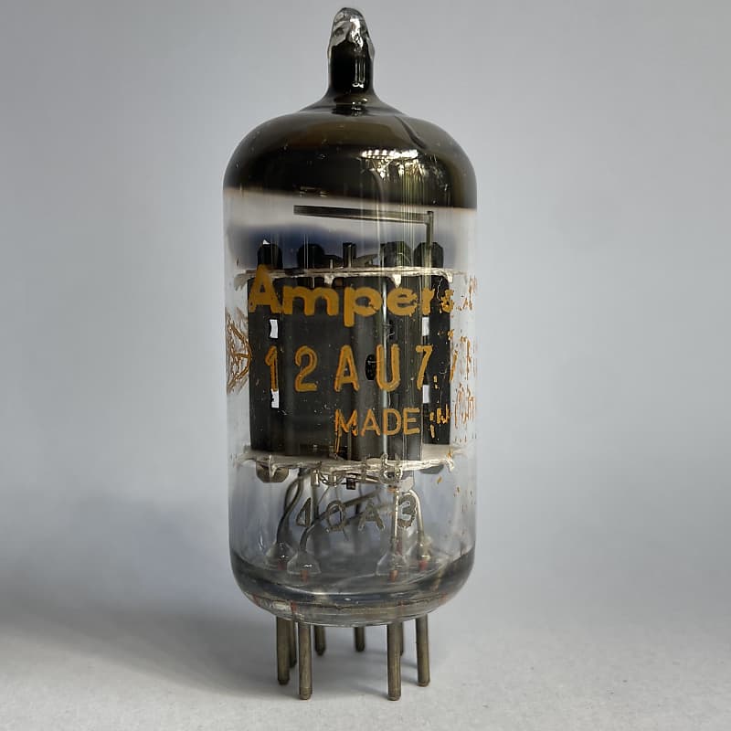 Amperex 12AU7 ECC82 Globe Logo 1970s BALANCED Triodes LOW | Reverb