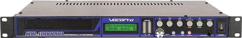 VocoPro CDR-1000 Pro Professional Single Space CD Recorder/ | Reverb