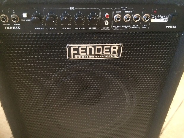 Fender Rumble 60 2008 Black | Reverb