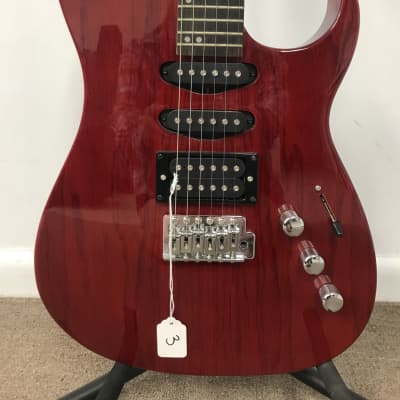 Samick Greg Bennett Interceptor IC-2/TR Cherry Red Electric | Reverb