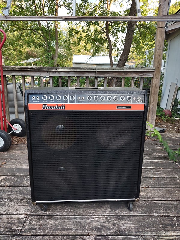 Randall Commander 4 1979 Black | Reverb