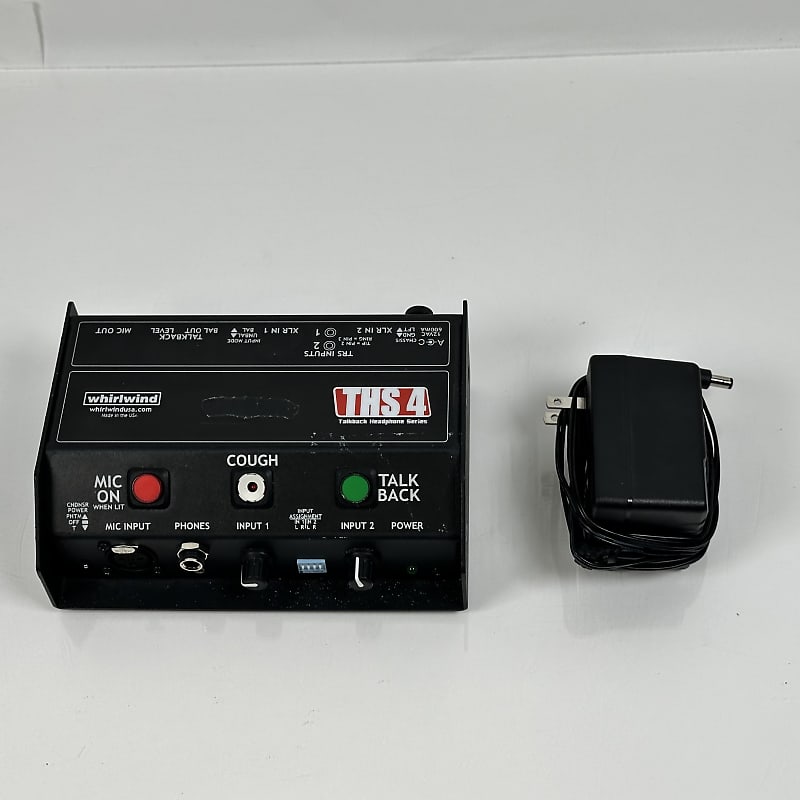 Whirlwind THS 4 Talkback Headphone Box DJ Sports Announcer | Reverb UK