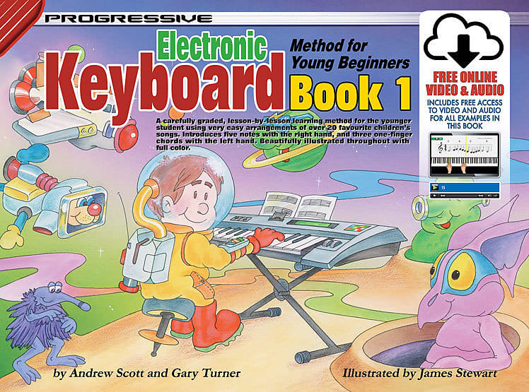 Progressive Keyboard Book 1 For Young Beginners Book/Online | Reverb